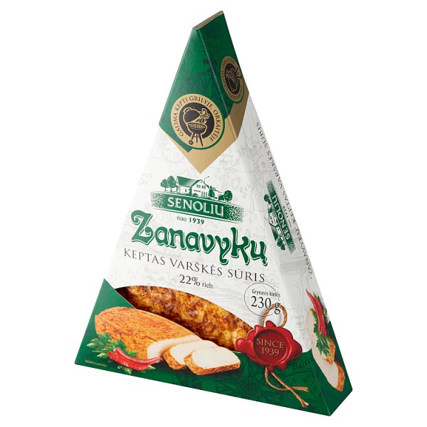 Twaróg pieczony z czosnkiem i papryką 230 g, 1 szt/0,230 kg, Nickal ...