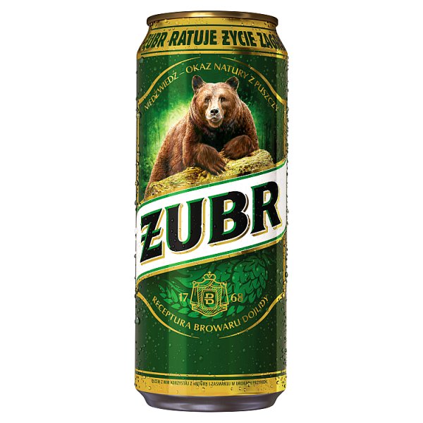 Żubr Piwo jasne 500 ml, 1 szt/0,500 litr, Żubr - Spar (dawniej Piotr i ...