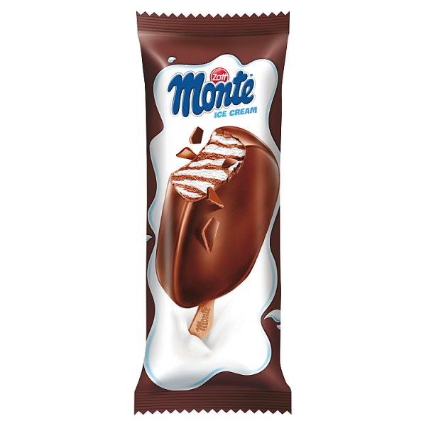 Zott Monte Lody śmietankowe i lody czekoladowo-orzechowe w czekoladzie ...