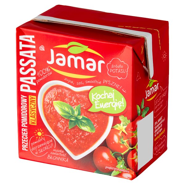 Jamar Passata Przecier pomidorowy klasyczny 500 g, 1 szt/0,500 litr ...