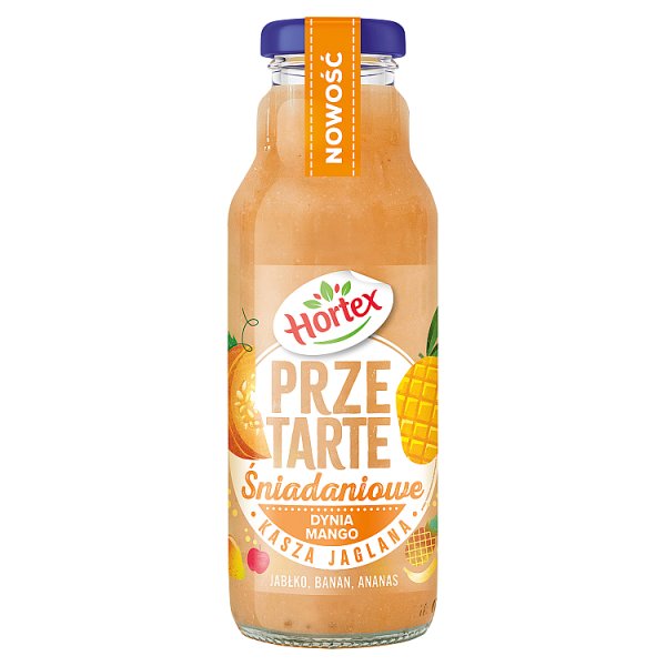 Hortex Przetarte Śniadaniowe Smoothie dynia mango jabłko banan ananas ...
