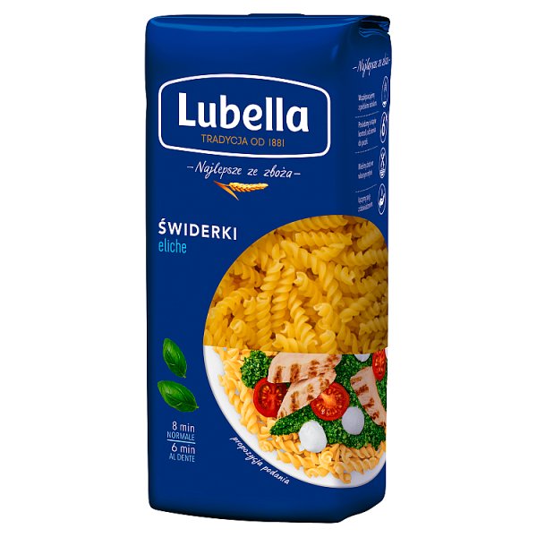 Lubella Makaron świderki 400 g, 1 szt/0,400 kg, Lubella - Spar (dawniej ...