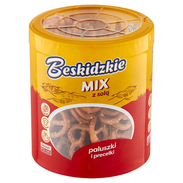 Beskidzkie Mix Paluszki i precelki z solą 275 g, 1 szt/0,275 kg ...
