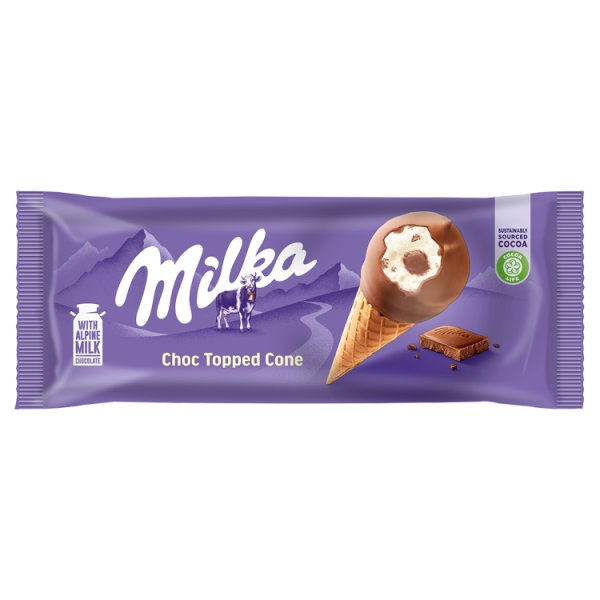 Milka Lody o smaku waniliowym z kawałkami czekolady mlecznej 100 ml, 1 ...