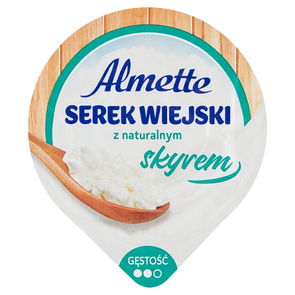 Almette Serek wiejski z naturalnym skyrem 150 g, 1 szt/0,150 kg ...