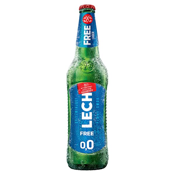 Piwo lech free 0% do ceny doliczana jest kaucja 1 zł , 1 szt/0,500 litr ...