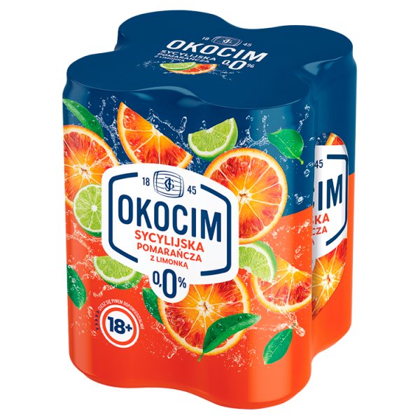 Okocim Mix piwa bezalkoholowego z lemoniadą sycylijska pomarańcza z ...