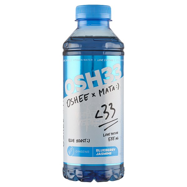 Oshee Vitamin Water Blue Boost Napój niegazowany o smaku jagody i ...
