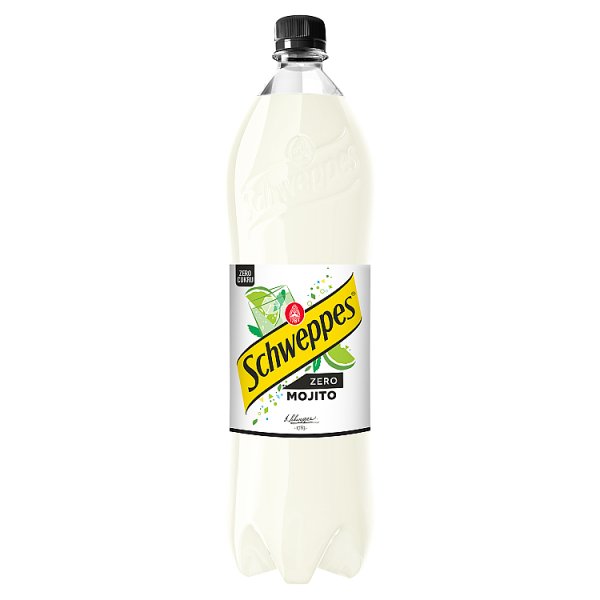 Schweppes Mojito Zero Napój gazowany 1,35 l, 1 szt/1,350 litr ...
