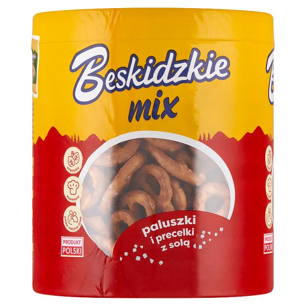 Beskidzkie Mix Paluszki i precelki z solą 275 g, 1 szt/0,275 kg ...