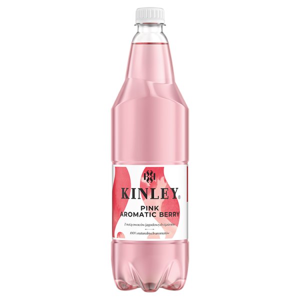 Kinley Pink Aromatic Berry Napój gazowany 1 l, 1 szt/1,000 litr, Kinley ...