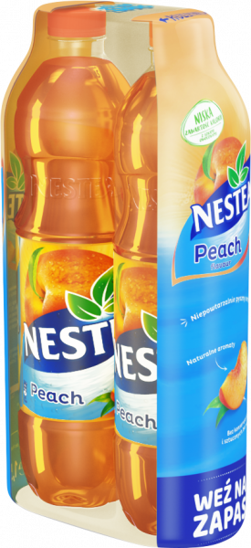 Napój niegazowany Nestea ice tea brzoskwinia 2x1,5l pet , 1 szt/3,000 ...